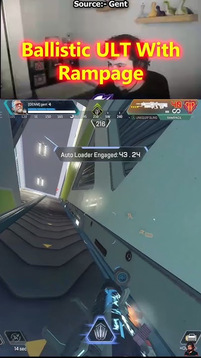 Ballistic ULT With Rampage is INSANE #apexlegends #shorts - YouTube