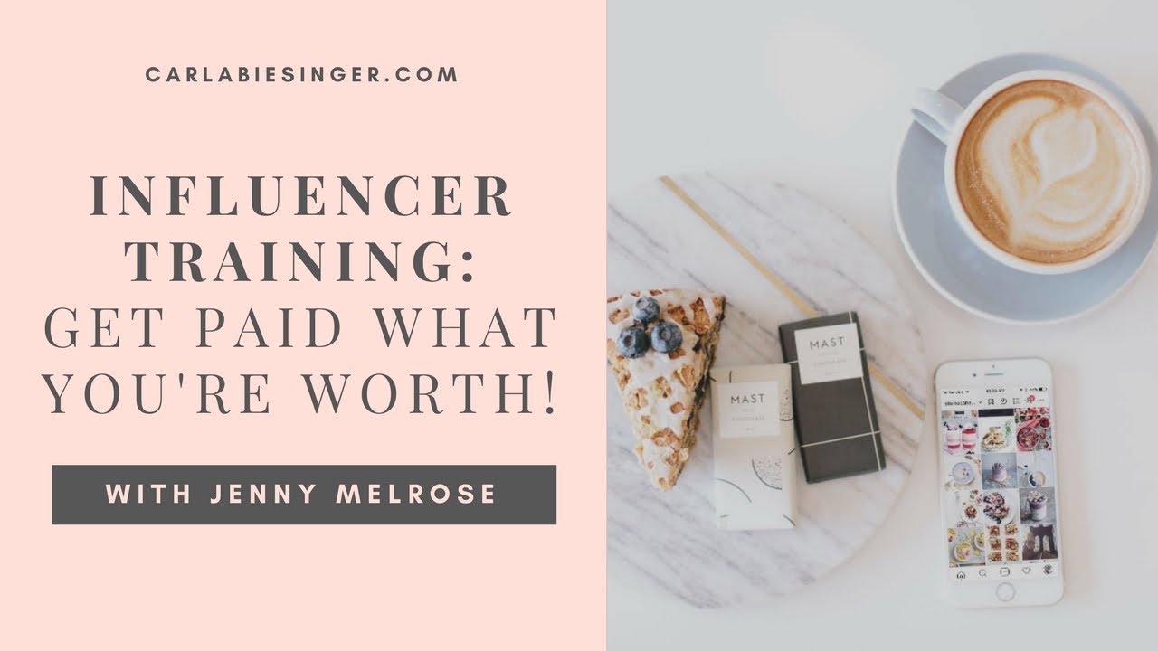 Influencer Training: Get paid what you're worth! - YouTube