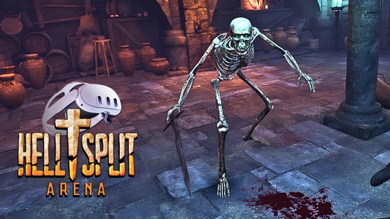 BRUTAL GAMEPLAY | HELL SPLIT ARENA | NO COMMENTARY #vr #metaquest3 #vrexperience #vrgaming - YouTube