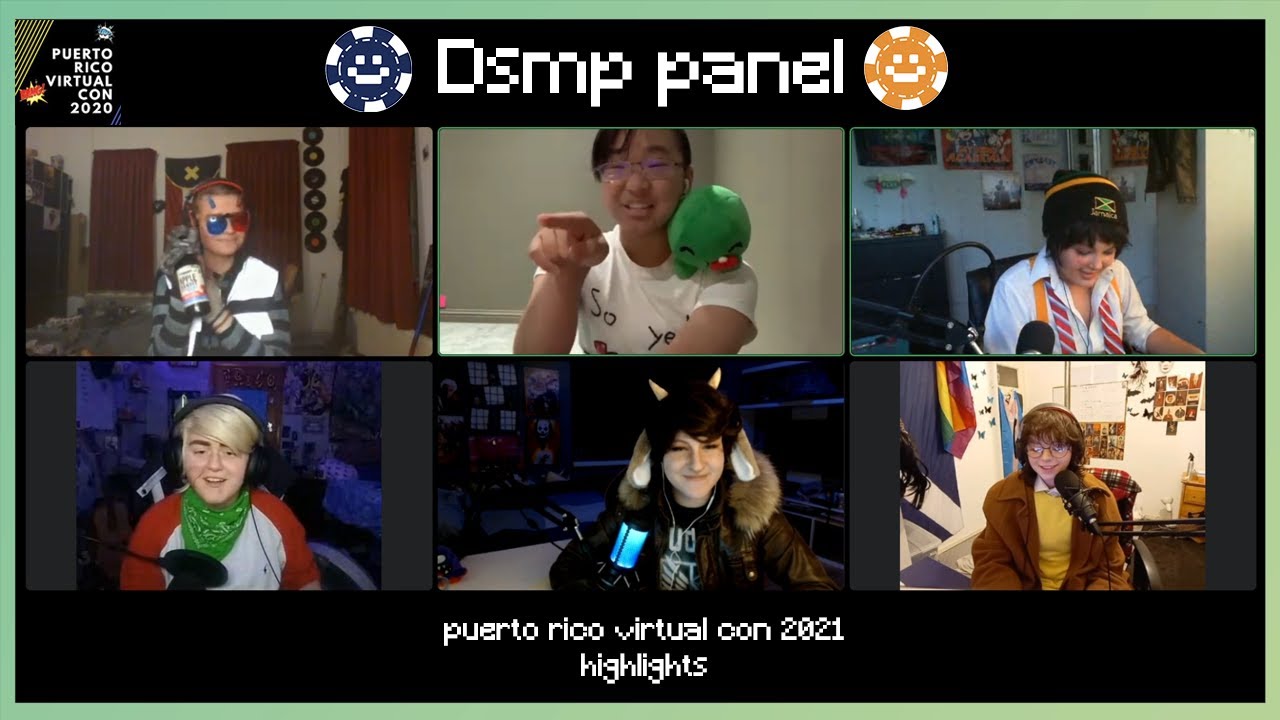 Dream SMP panel highlights [Puerto Rico Virtual Con] - YouTube