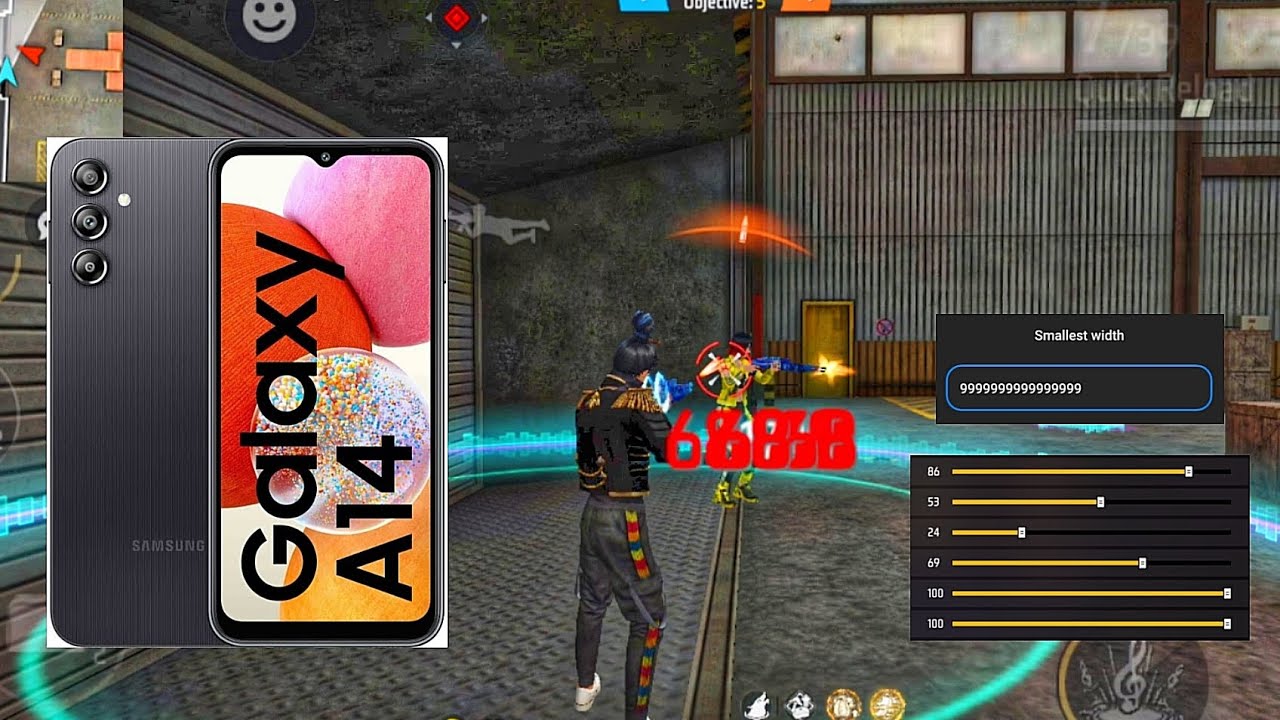 Samsung Galaxy A14 Sensitivity + Dpi + Headshot Setting📲 - YouTube