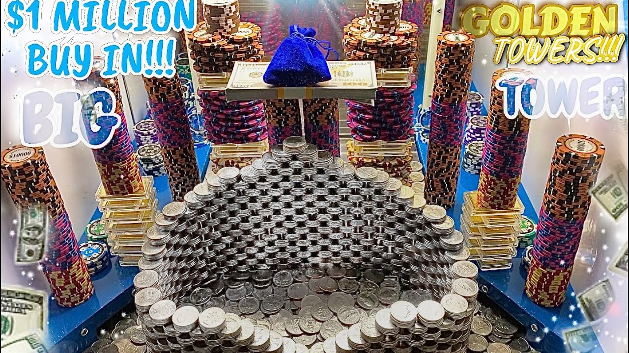 🔵(MUST WATCH) HIGH LIMIT COIN PUSHER $1,000,000.00 BUY IN!!! (MADE ...