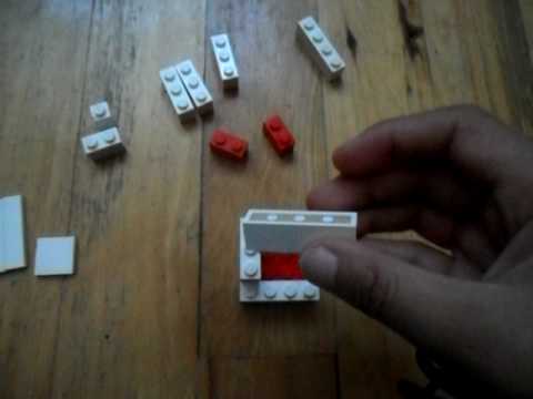 how to make a lego trash can with box - YouTube