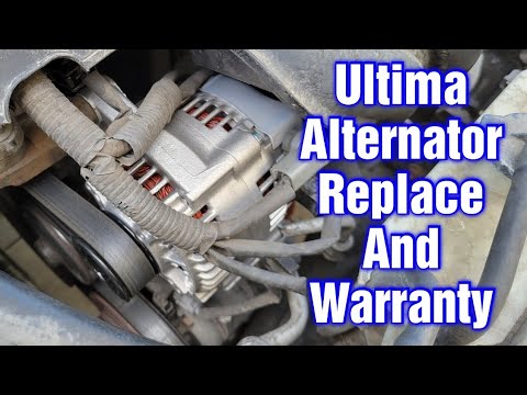 Ultima Alternator Warranty & Replace In 2006 Toyota Corolla - YouTube