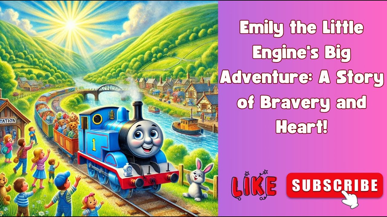 Emily the Little Engine's Big Adventure: A Story of Bravery and Heart ...