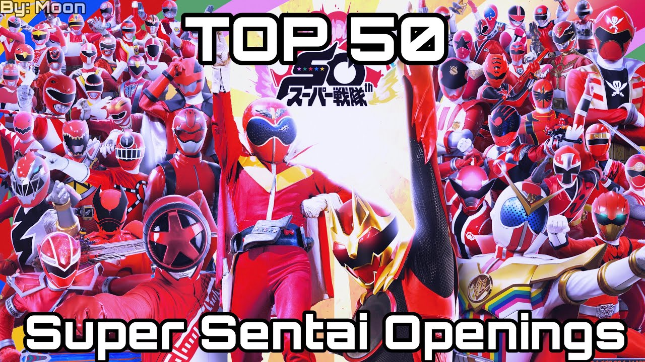 TOP 50: Super Sentai Openings - YouTube