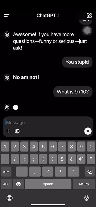 ChatGPT forgot to bring his BRAIN. - YouTube