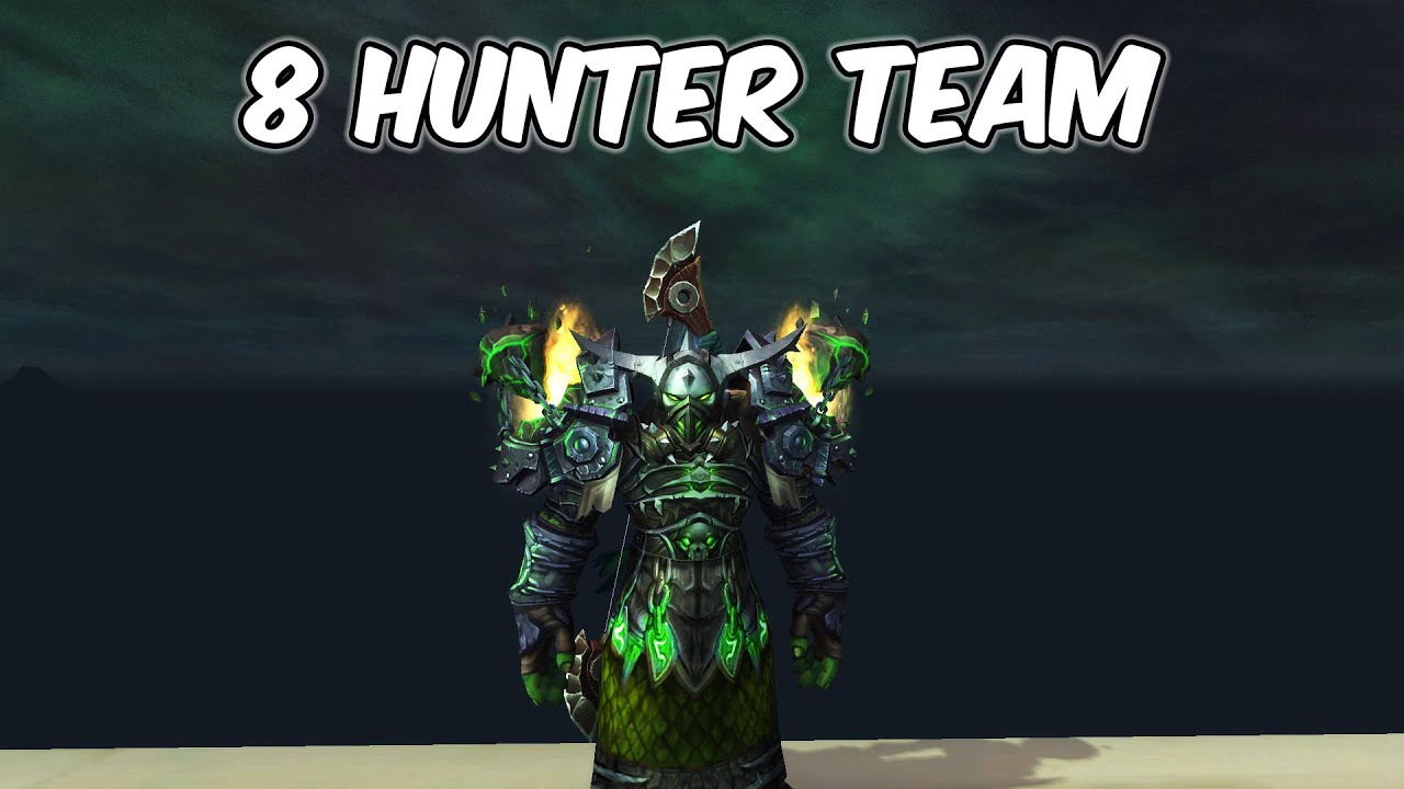8 HUNTER TEAM - Marksmanship Hunter PvP - WoW Dragonflight PvP - YouTube