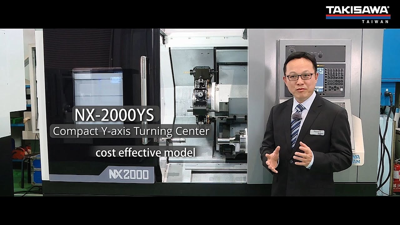 NX-2000YS 緊湊型雙主軸車削中心 NX 2000YS Compact Y axis Turning Center - YouTube