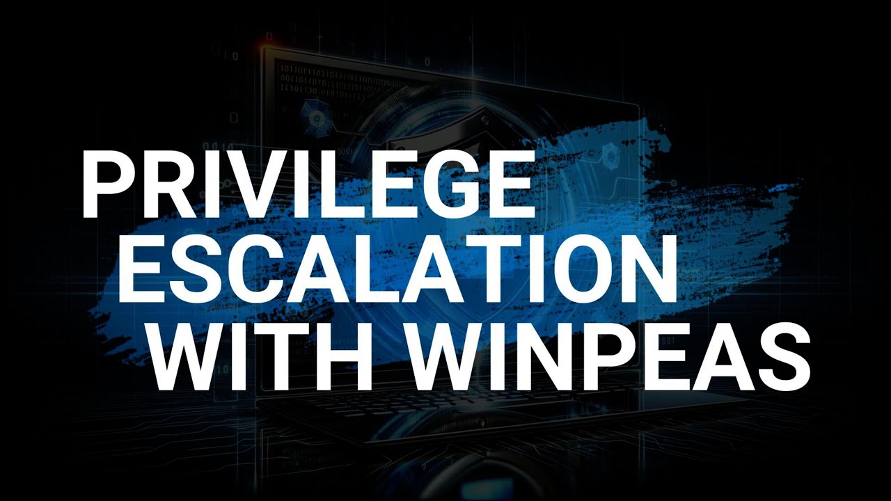 Windows Privilege Escalation with WinPEAS - YouTube