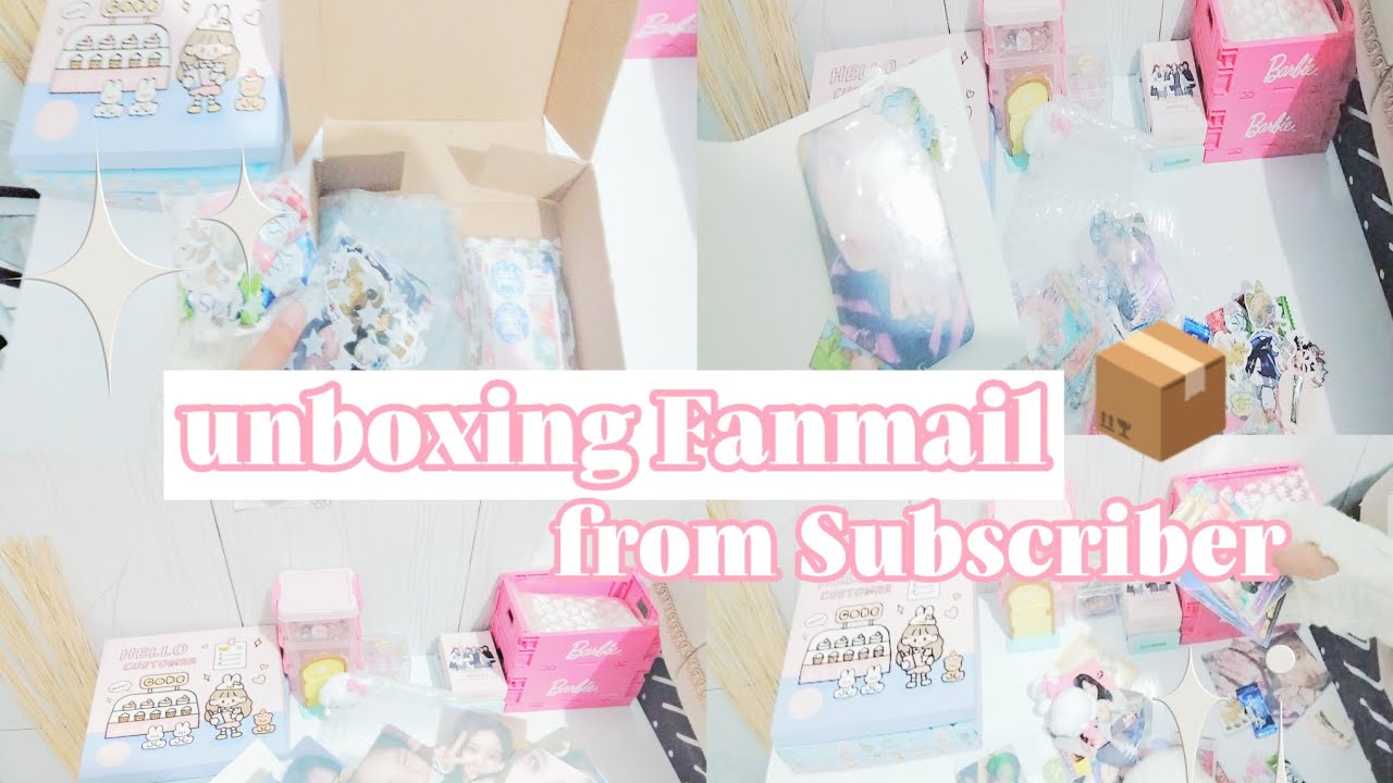 unboxing Fanmail {From Subscriber} 📦 #fyp #subscribe #like #unboxing # ...