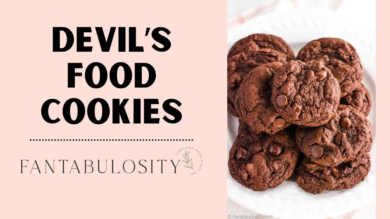 Devil’s Food Cookies - YouTube