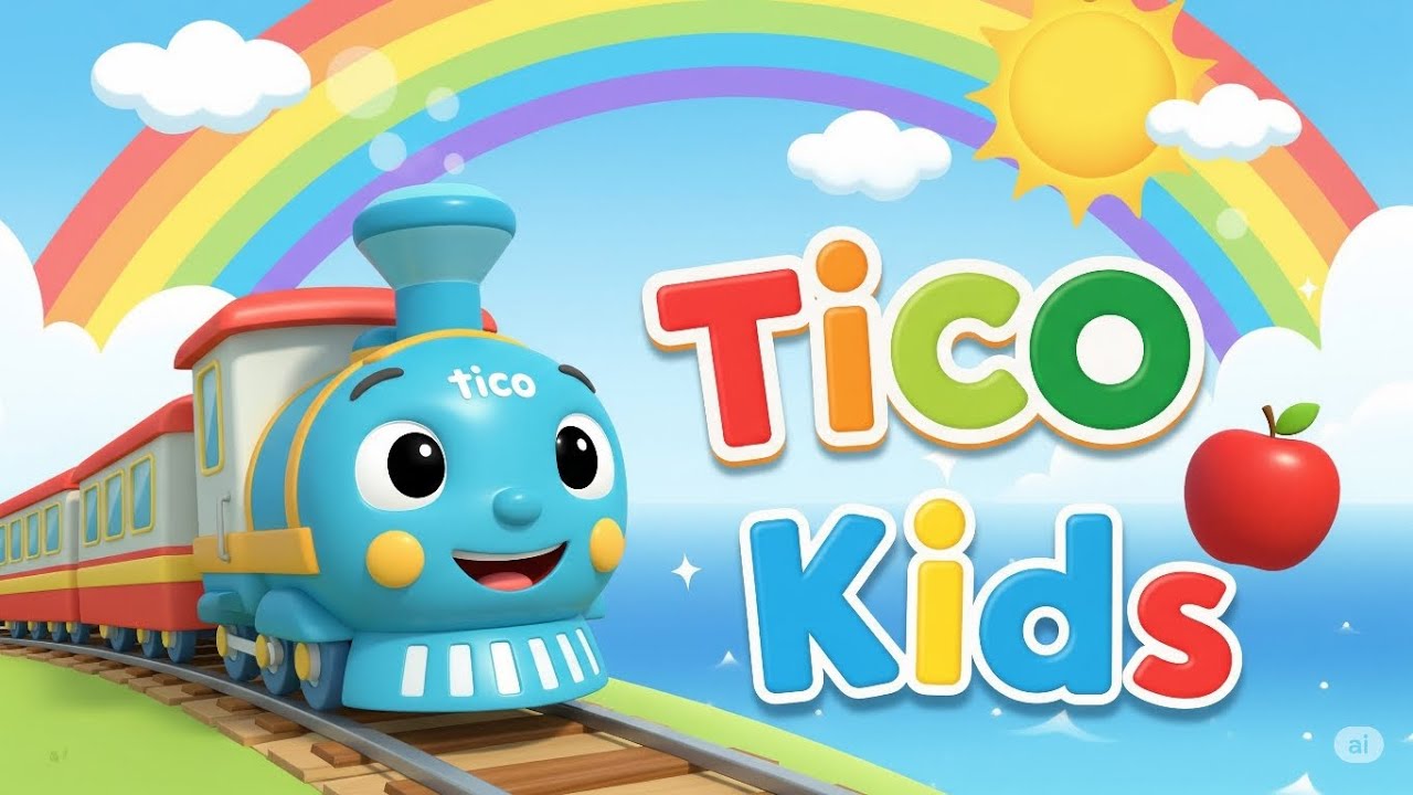 Aprenda as Cores com o Tico! 🌈 - YouTube
