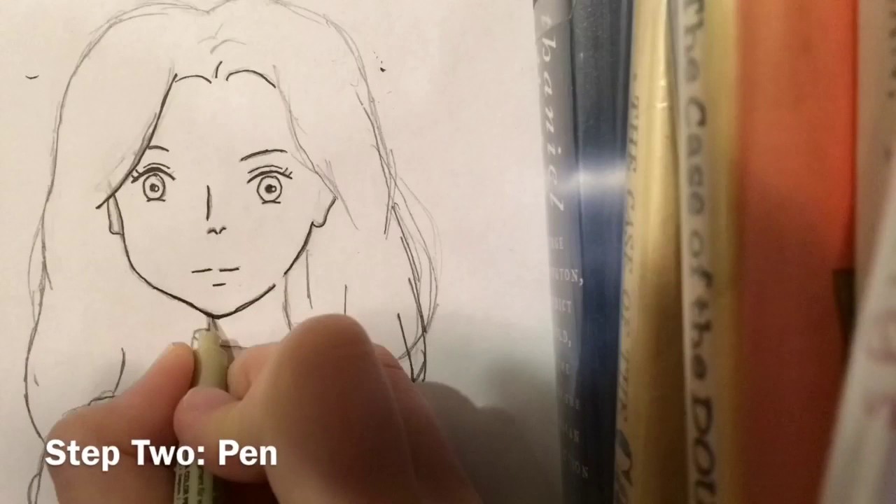 Drawing Marnie from When Marnie Was There - YouTube