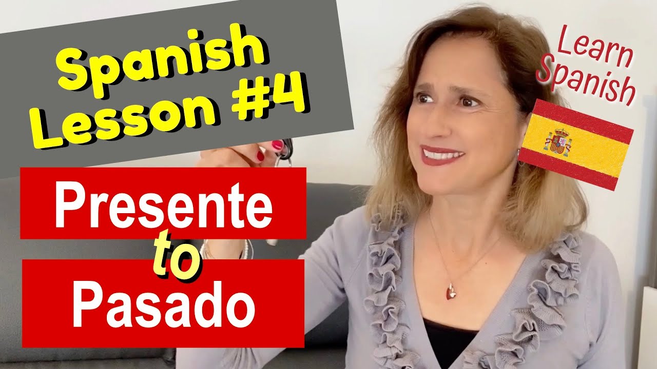 Spanish Preterite Drill - Form The Presente to The Past Tense - Lesson ...