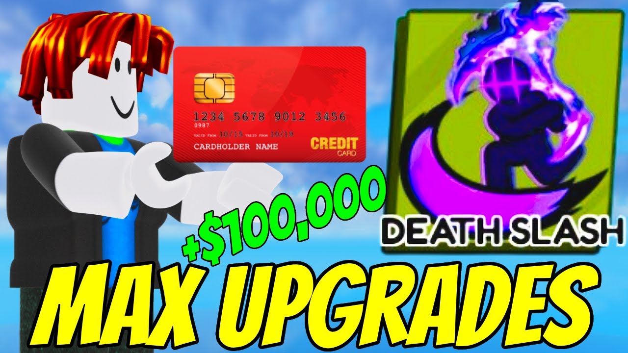 I Spent $100,000 Robux on PLASMA BLASTERS & DEATH SLASH Ability in ...