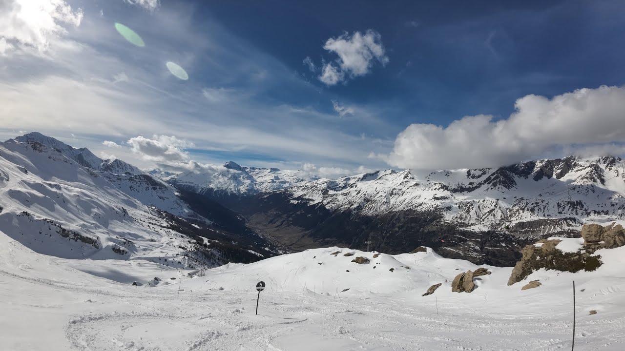 Val Cenis(Haute Maurienne Vanoise)Skiing In The Alps 4K:Part 5 - YouTube