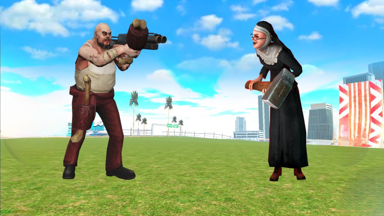 Mr Meat vs Evil Nun Fight In Indian Bike Driving 3D Stories (മലയാളം ...