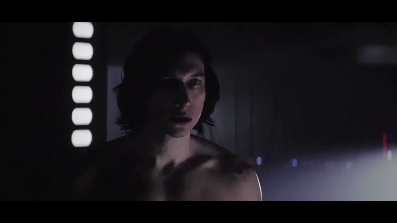Star Wars The Last Jedi 2017 Kylo Ren Muscle Scene Youtube