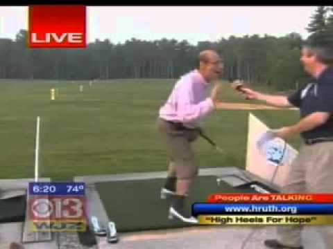 WJZ-TV's Ron Martz preview of High Heels for Hope - YouTube
