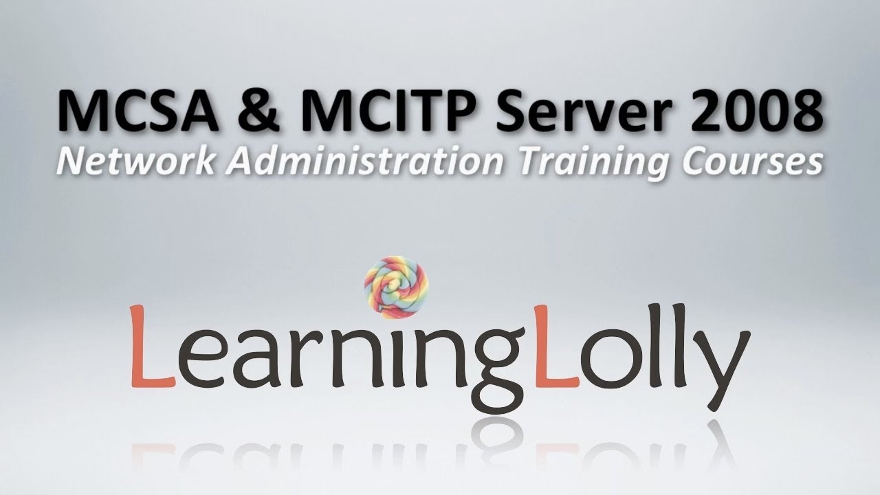 MCITP MCSA Training Courses - YouTube