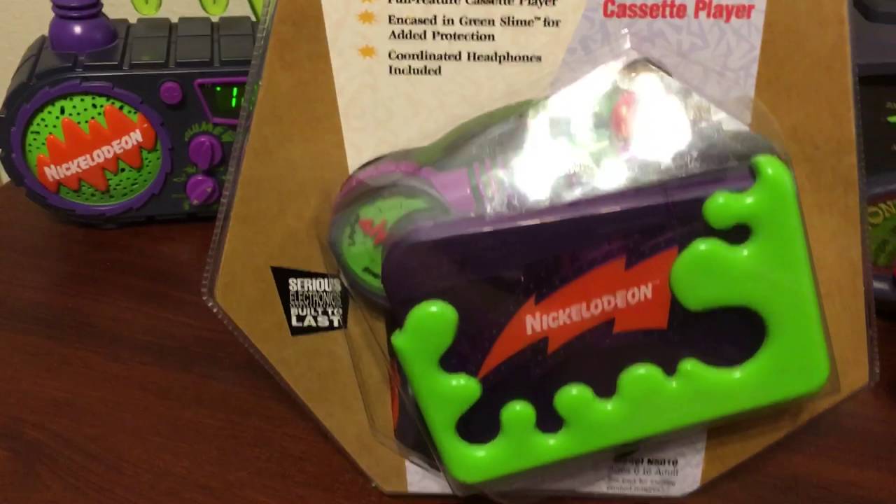 Nickelodeon Cassette Player - YouTube
