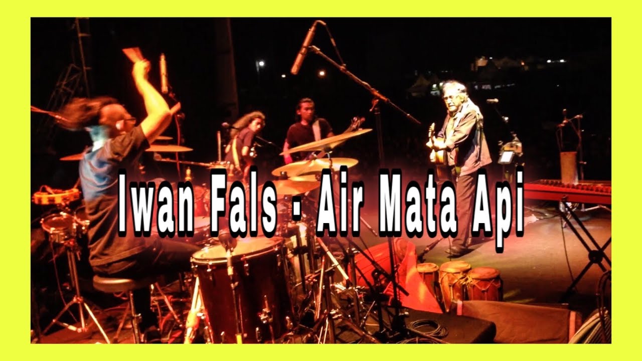 IWAN FALS - AIR MATA API || YOSE KRISTIAN DRUM CAM - ROCK MUSIC - ROCK ...