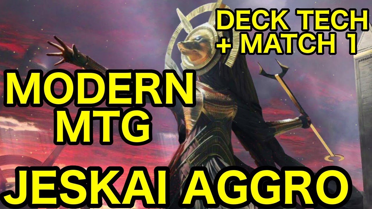 [MODERN] Jeskai Hazoret Aggro vs. GB Elves (Deck Tech + Match 1) - YouTube