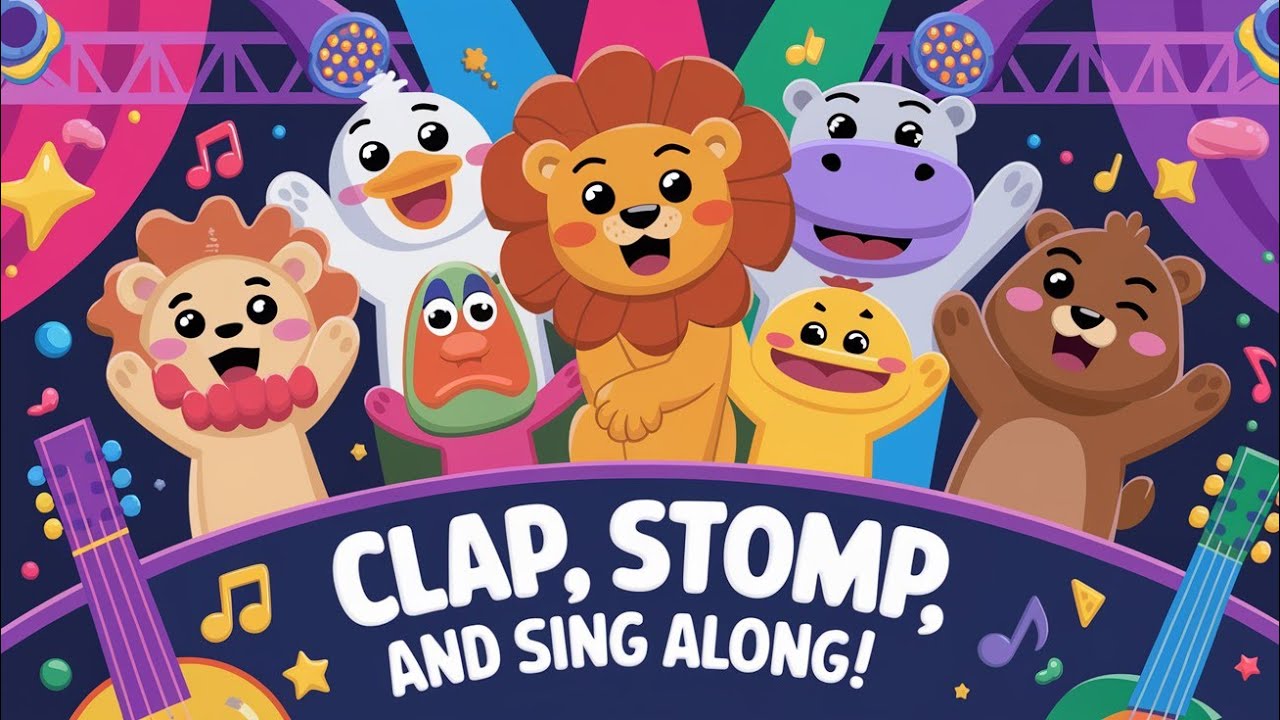Clap, Stomp, and Sing Along! | Fun Kids' Dance and Sing-Along Song ...