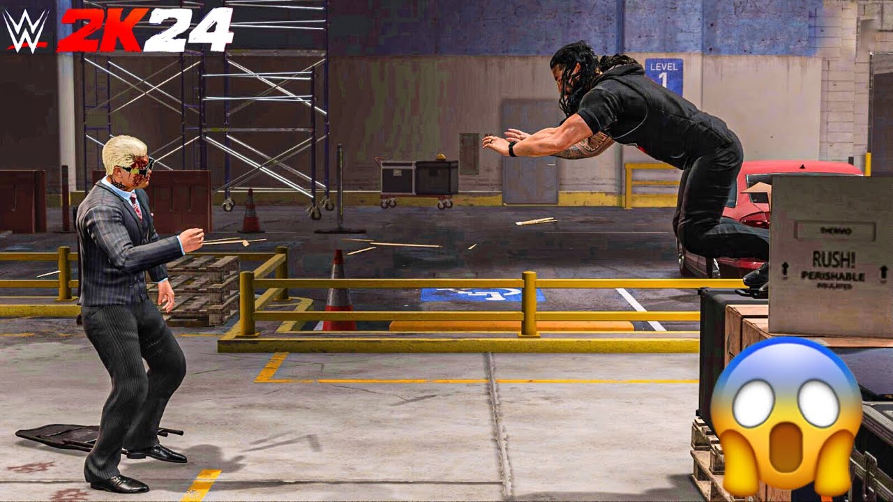 Roman Reigns returns and destroys Cody Rhodes | WWE 2K24 | Gameplay ...