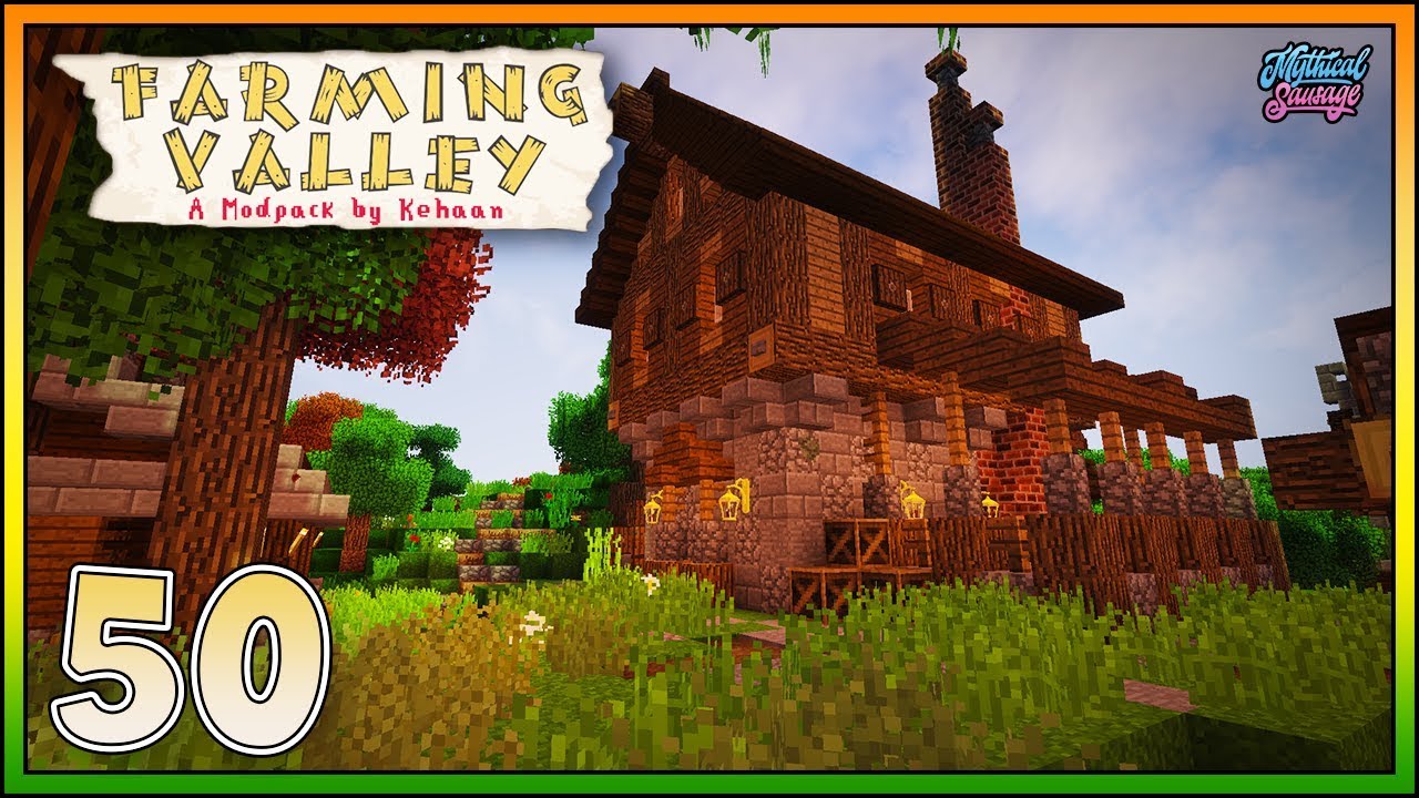 Minecraft Farming Valley NEW BAKERY!!! EP.50 [ 1.10.2 Modded Minecraft ...