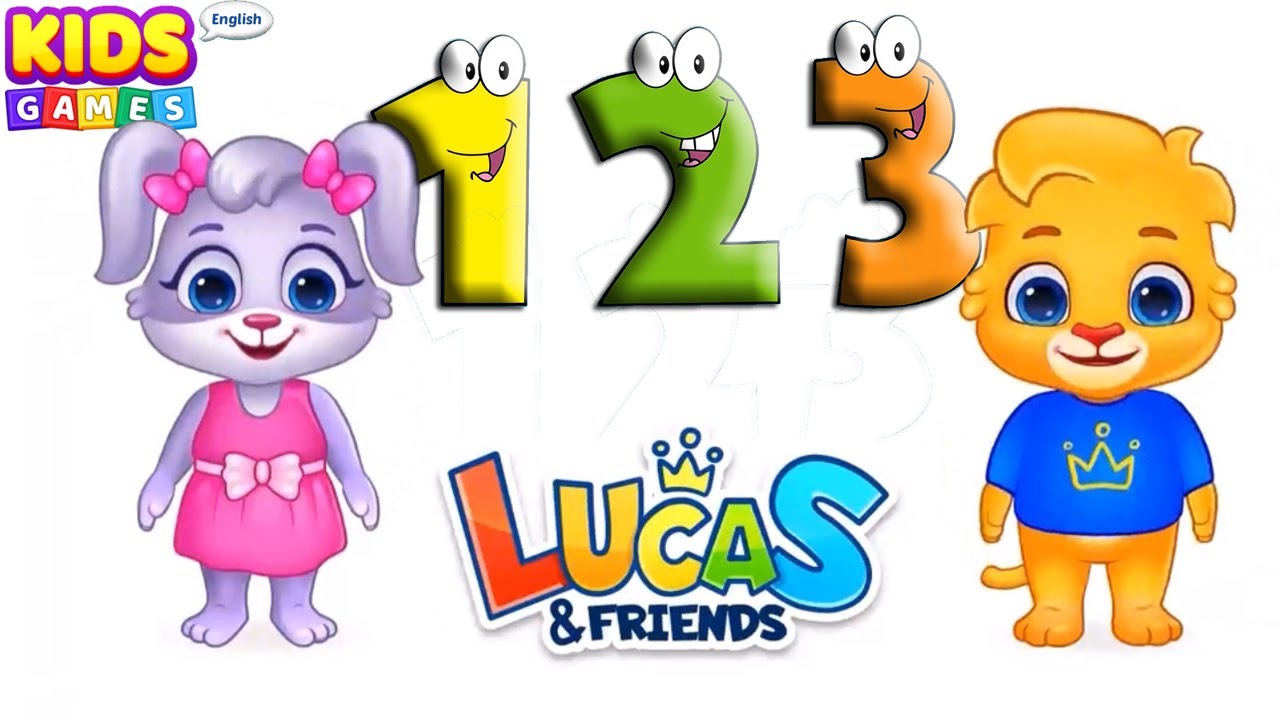 Learn to Guess Numbers, Letters, Colors with Lucas and Friends By MJ ...