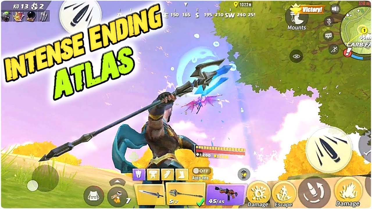 New Best Hero ATLAS Gameplay - Ride Out Heroes Ultra Graphics - YouTube