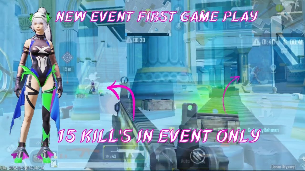 New event first game play 15 kill's in event only 🔥🥰/PSYCHO VILLAIN 🦞 ...
