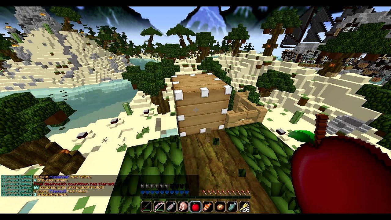 Minecraft Mini Games: Survival Games! We are back! - YouTube