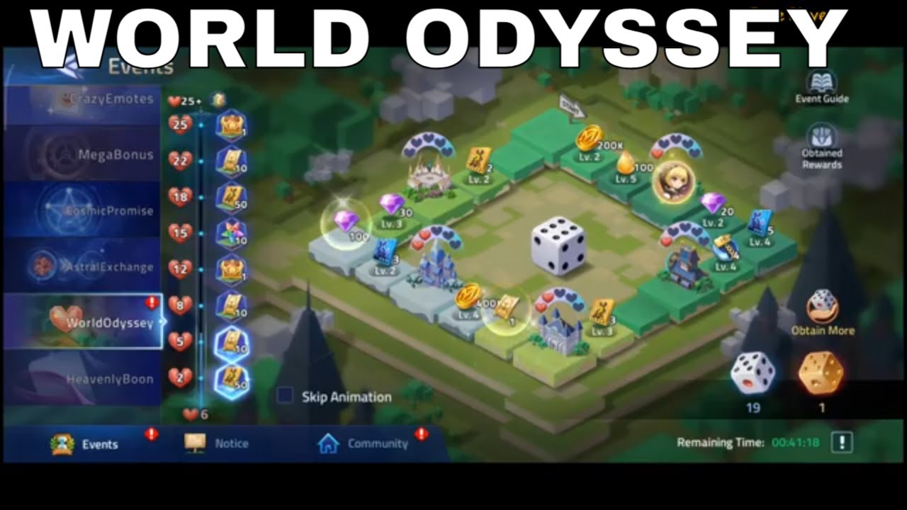 WORLD ODYSSEY MOBILE LEGENDS ADVENTURE - YouTube