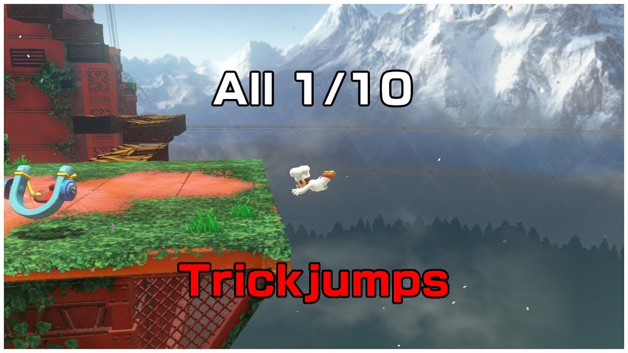 All 1/10 Trickjumps In Super Mario Odyssey! - YouTube