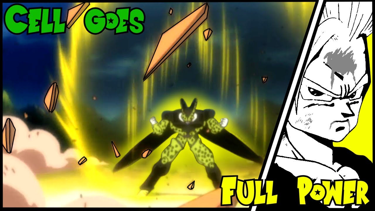 Perfect Cell Goes Full Power! Dub Voice Over | Cell Games | Cell VO ...