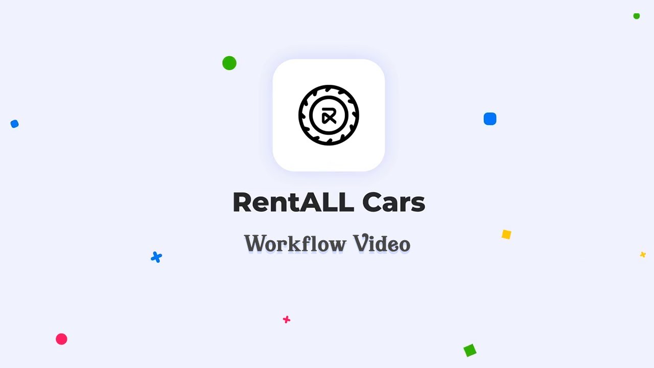 RentALL Cars - Car Rental Script | Car Rental Software - Workflow Video ...