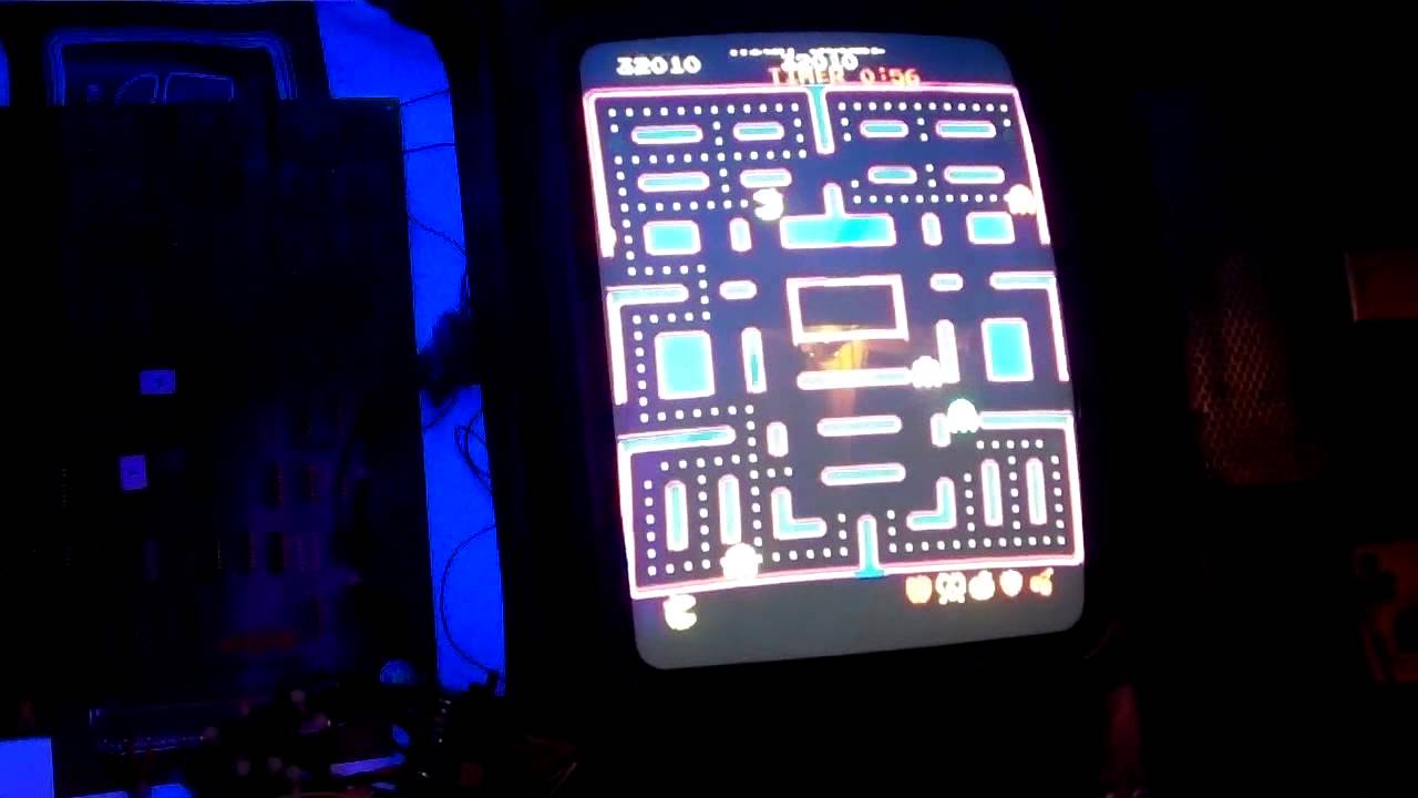 JAMMA Ms. Pac-Man Champion Edition & Super Zola Pac Gal - YouTube