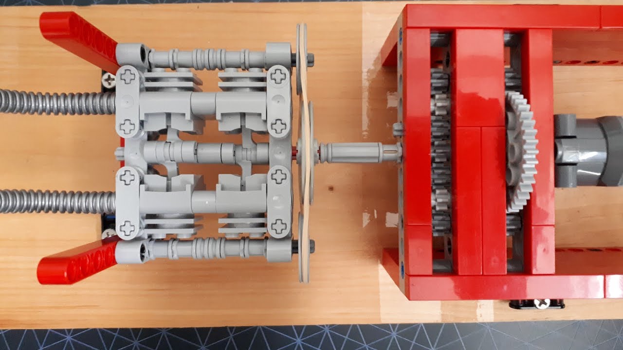 Testing Lego Boxer 4 Engine - YouTube