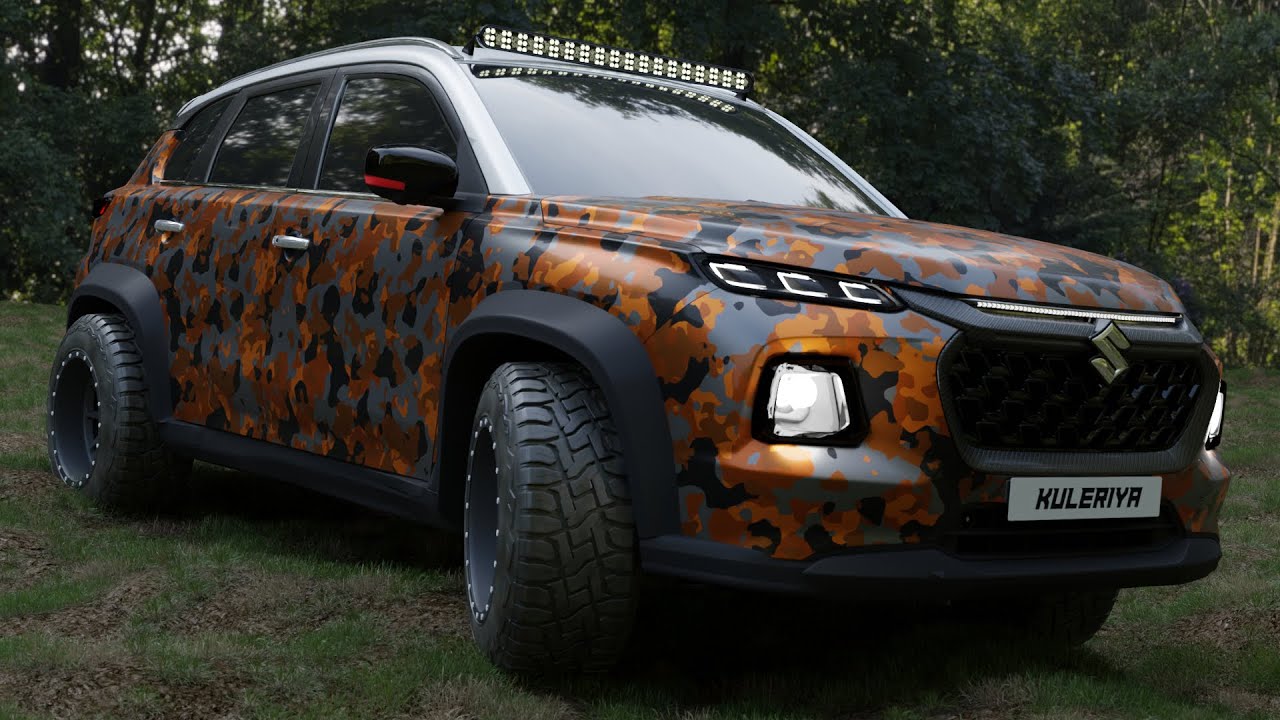 New 2023 Suzuki Grand Vitara Offroad Widebody| vs Scorpio-N - YouTube