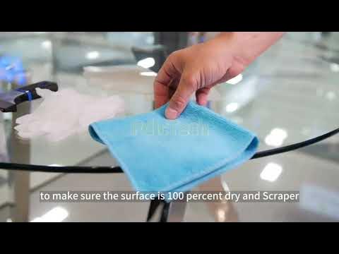 Smart Film Installation Instructions - 2 minutes guide - YouTube