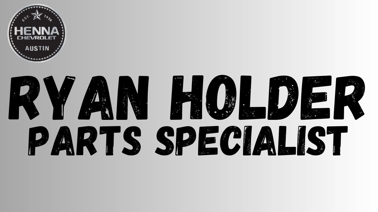 Ryan Holder- Employee Spotlight - YouTube