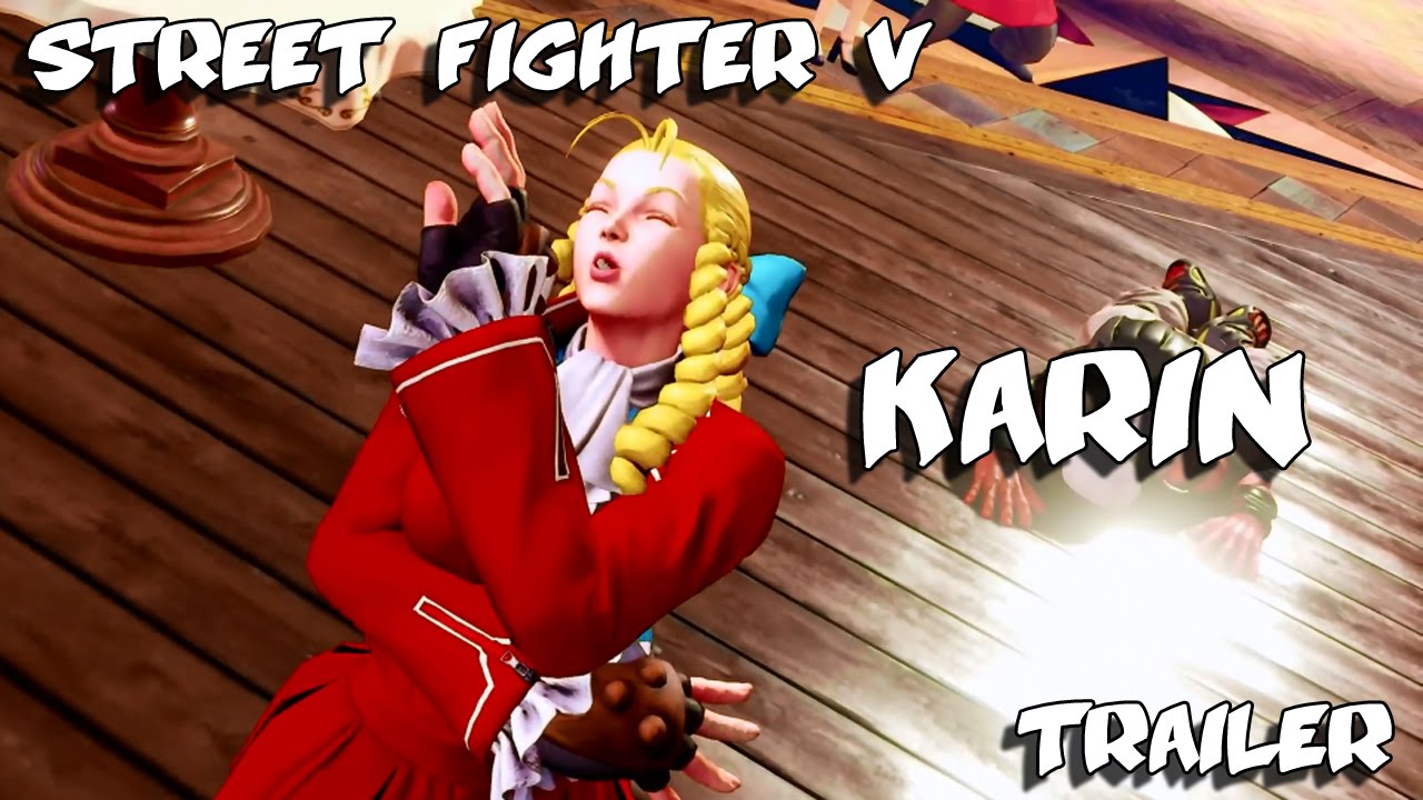 Street Fighter V - Karin Revelada - Trailer - HD - YouTube
