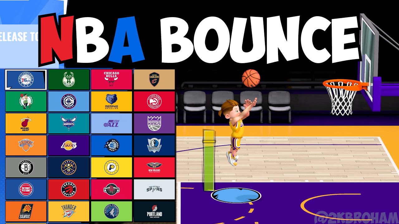 NBA BOUNCE Gameplay, Intro, Menu, and Tutorial - PC, XBOX, PlayStation ...