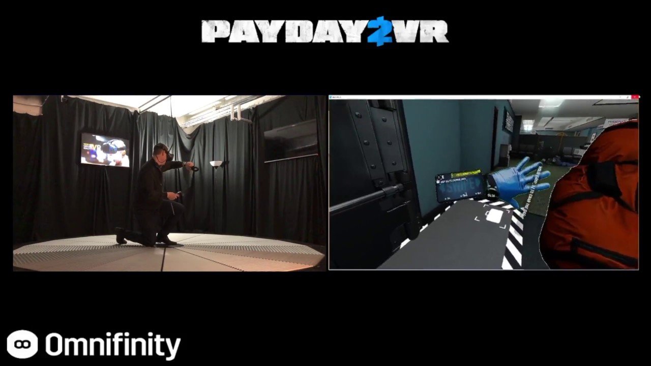 PAYDAY 2 VR - Omnideck Tech Demo - YouTube