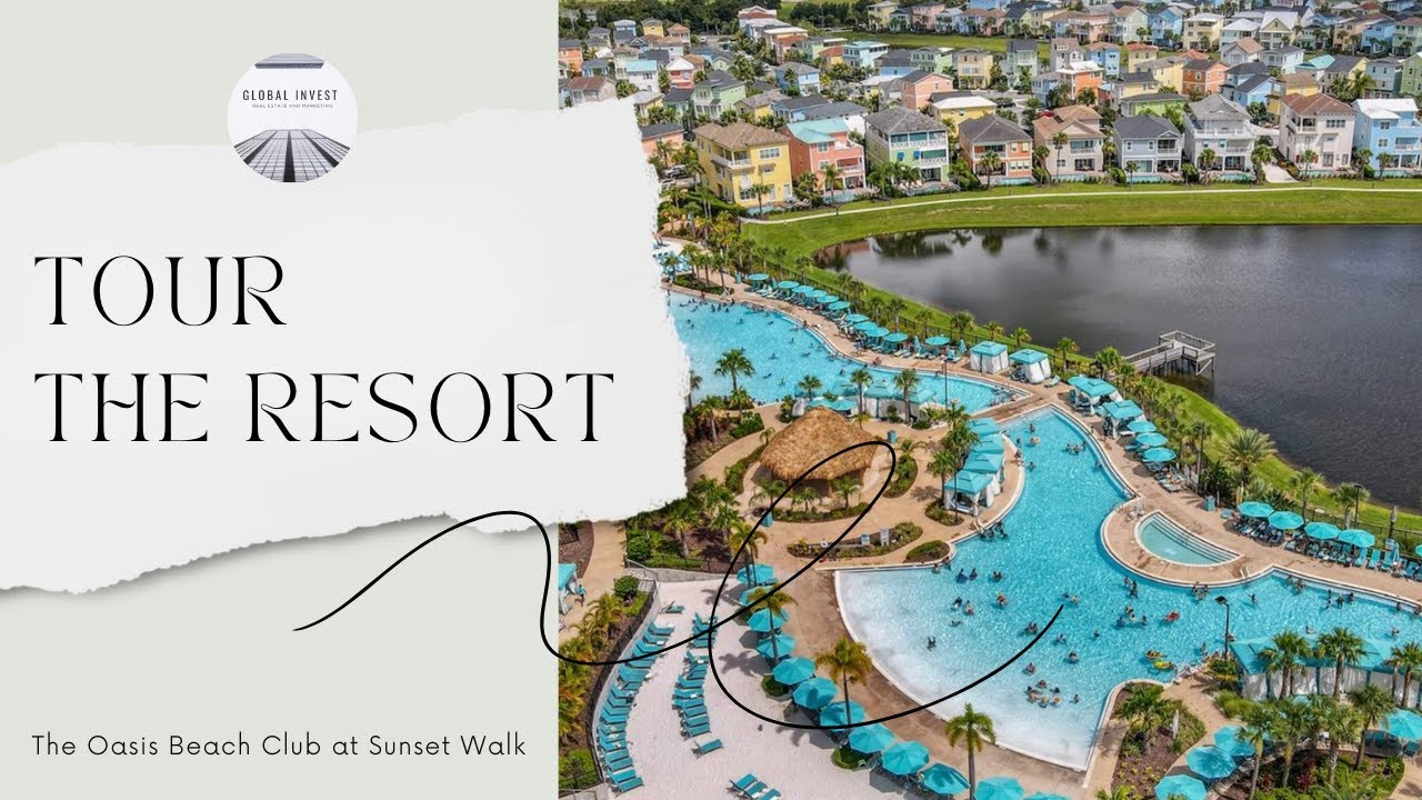 4K Walk of The Oasis Beach Club Resort Community - Embassy Suites in ...