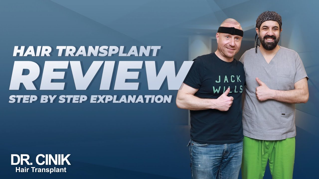 Dr.Cinik Hair Transplant | Step By Step Explanation | Mark Richards ...