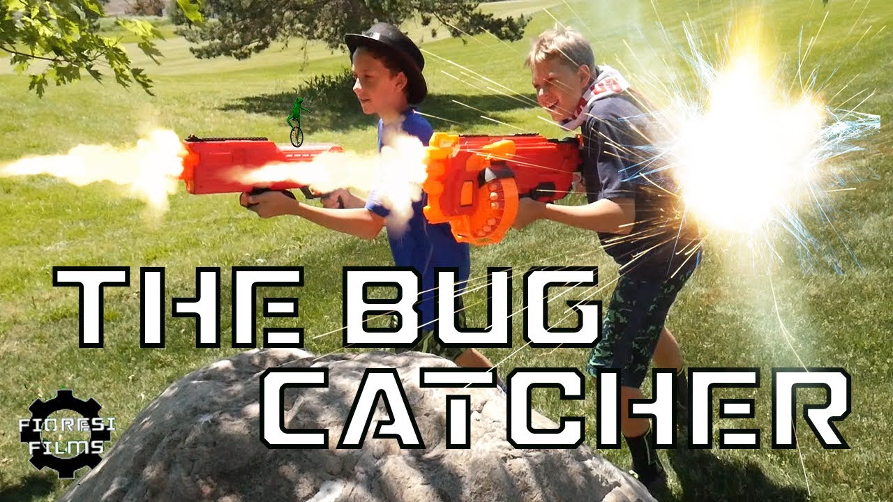 Nerf War: The Bug Catcher - YouTube